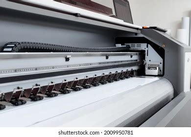 Large Format Printing Machine Printing Plotter Stock Photo Shutterstock