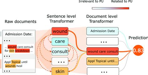 the process of text classification for pressure ulcers pu this