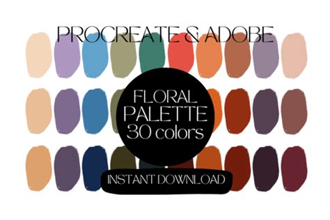 Retro S Procreate Color Palette Graphic By SineDigitalDesigns Creative Fabrica