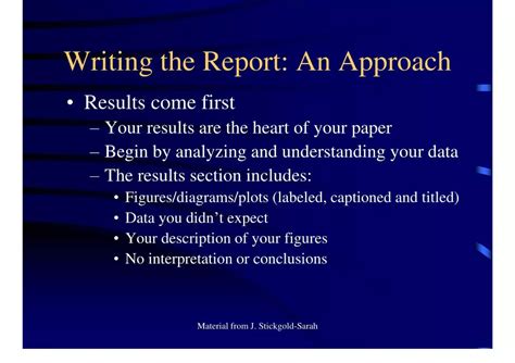Technical Report Writing PPT