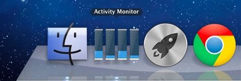 watch system activity and cpu usage from the mac os x dock