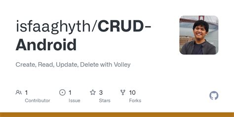 github isfaaghyth crud android create read update delete with volley