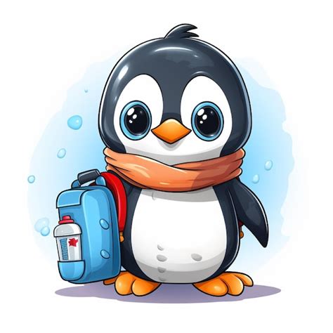 Premium Ai Image Cute Penguins