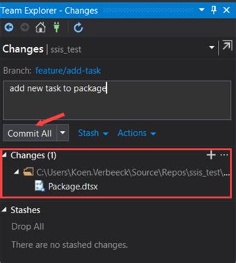 How To Resolve Merge Conflicts In Git For SSIS Projects