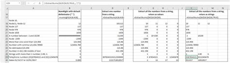 Extracting Numbers From Text Update Newton Excel Bach Not Just An Excel Blog