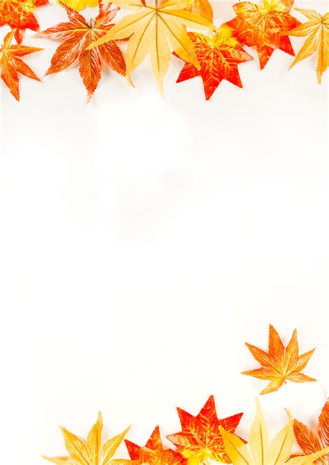 Maple Leaves Border Clip Art