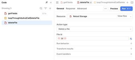 bulk delete retool storage 💬 app building retool forum