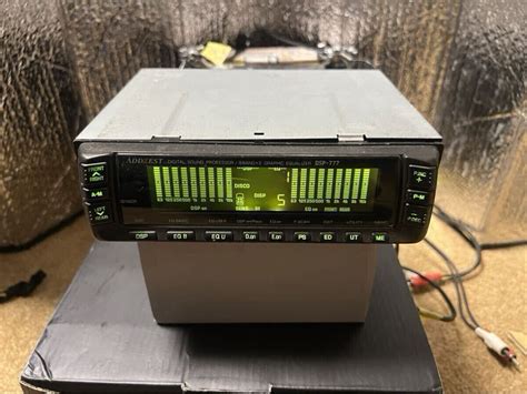 Rare Rare Addzest Dsp 777 All Purpose Digital Sound Processor 9band