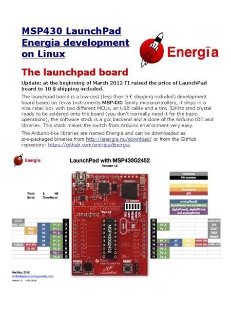 Instalar Energia Msp430 Pdf Arduino Classes Of Computers