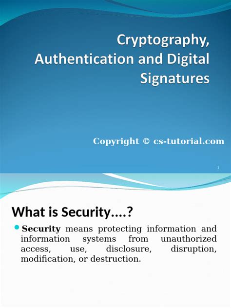Cryptography Authentication And Digital Signatures Pdf Key Cryptography Encryption