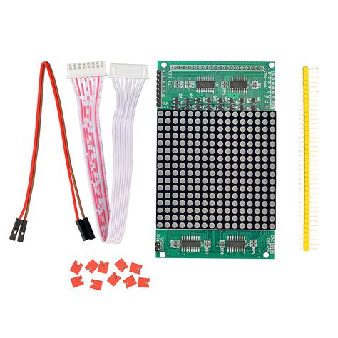 Use OSOYOO Basic Board To Drive 16 X 16 LED Matrix Osoyoo