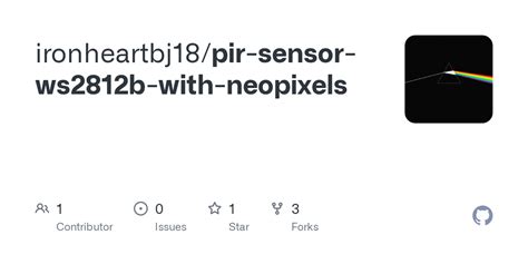 Github Ironheartbj18pir Sensor Ws2812b With Neopixels