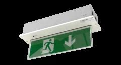 Recessed LED Emergency Exit Sign Emergency Lighting