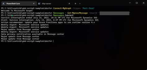 Install Microsoft Graph Powershell Command Templates Sample Printables