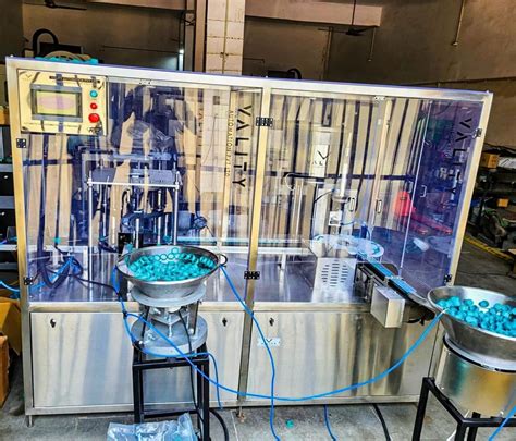 Automatic Cap Assembly Machine At ₹ 1050000unit In Ahmedabad Id 2854175476573
