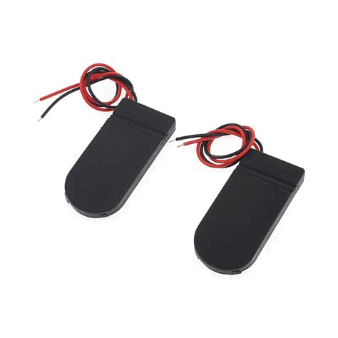 2 X 2032 Coin Cell Battery Holder 6v Output With On Off Switch And Environmental Protection