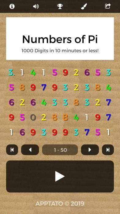 Download Pi Digits Memory Game App Updated Feb WorldsApps
