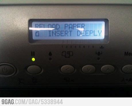 My Printer Knows How She Likes It