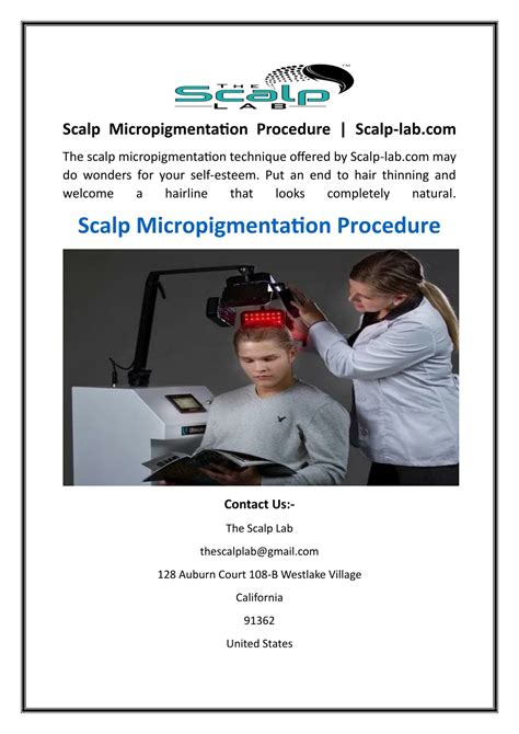 Ppt Scalp Micropigmentation Procedure Scalp Lab Powerpoint