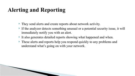 How Ethernet Traffic Analyzers Support Network Security Pptx