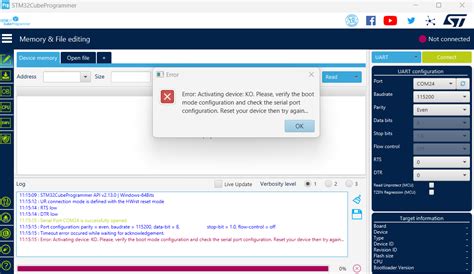 Rak3172 Evaluation Board Firmware Update Issue Wisblock
