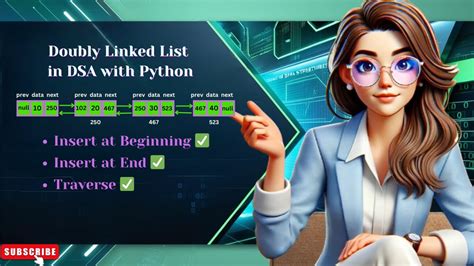 5 Doubly Linked List In Python Insert At Beginning And End Forward And Backward Traversal