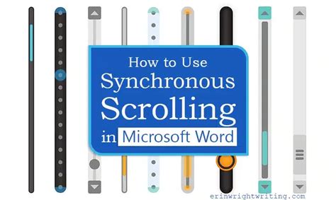 How To Use Synchronous Scrolling In Microsoft Word Scroll Docs Side By Side Free Word Template