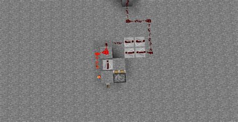 Compact 8 Bit Binary Counter Minecraft Map