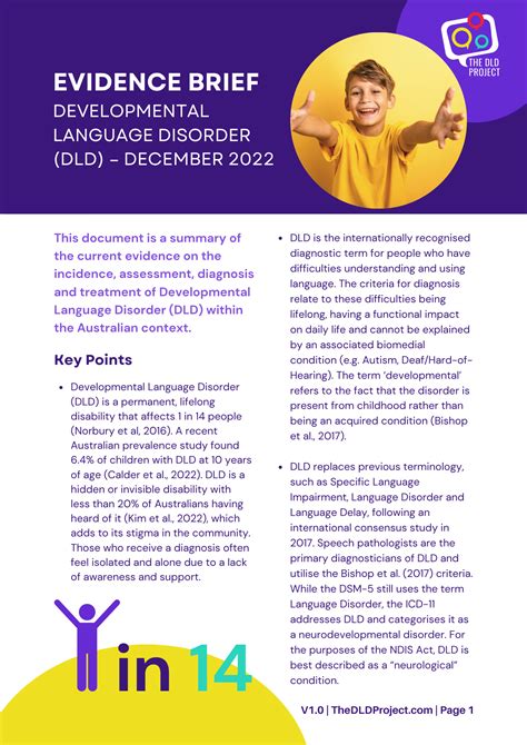 Developmental Language Disorder Dld The Dld Project