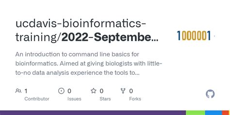 Github Ucdavis Bioinformatics Training2022 September Introduction To