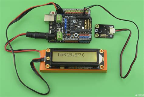 Gravity I2C LCD1602 RGB彩色背光液晶屏 显示屏 DFRobot创客商城