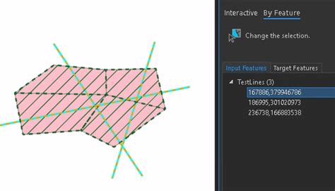 How To You Cut A Polygon With An Intersecting Line Esri Community