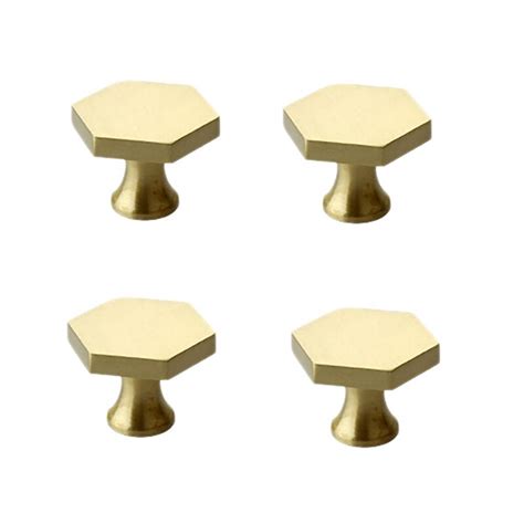 4 Pack Brass Cabinet Knobs Dresser Knobs For Dres Vicedeal