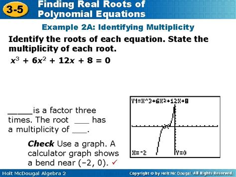 Finding Real Roots Of Polynomial Equations