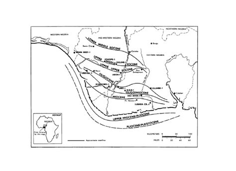 Palaeogeography Of Tertiary Niger Delta Showing Stages Of Delta Growth Download Scientific
