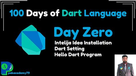 Dart First Program In Intellij Idea Day 0 Hello Dart Youtube