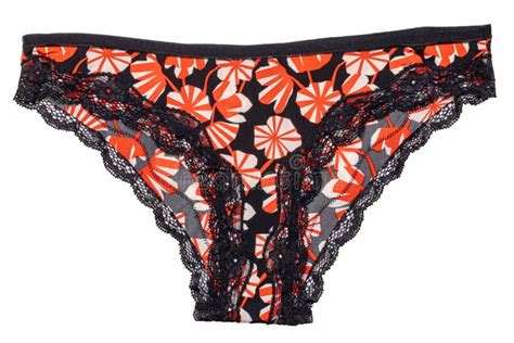 Underwear Woman Isolated Close Up Of Luxurious Elegant Black Lacy