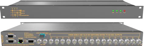 Matrix Switch MSC SFL Channel G SDI SDI HDSDI Over Fiber Extender CWDM Fiber Link