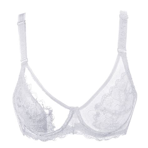 Youmylove Women Bra Sexy Lace Front Buckle Prints Wireless Vest Lace
