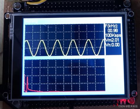 基于stm32f407的示波器fft频谱分析 Csdn博客