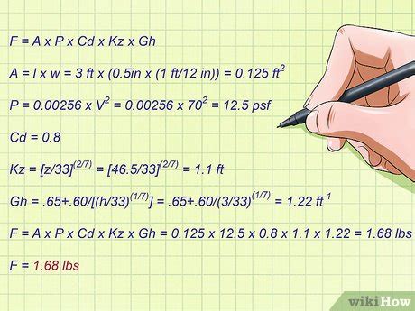 How To Calculate Wind Load Formulas Examples