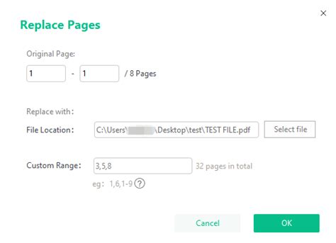 Step By Step Guides To Replace A Page In A PDF