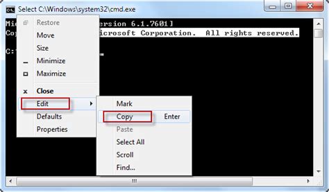 How To Copy And Paste In Command Prompt On Windows