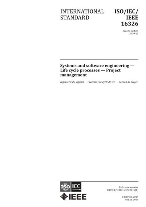 ISO IEC IEEE IEC Standards VDE Publishing House