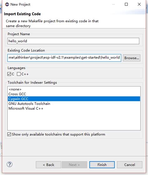 野路子学习esp32三 导入esp32idf编译案例helloworld A宏万 创客宏万 博客园