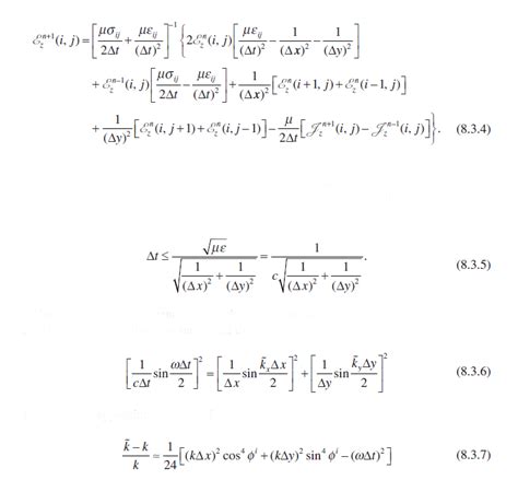Solved Perform The Numerical Dispersion Analysis On The