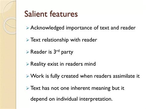 Reader Response Theory Pptx