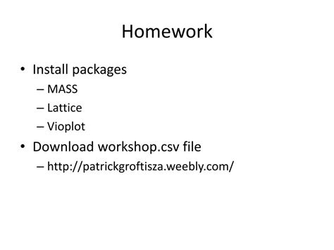 Ppt Introduction To Data Manipulation Analysis And Visualization With R Powerpoint
