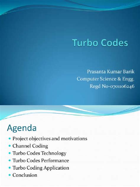 Turbo Codes Pdf