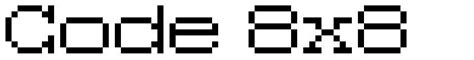 Code 8x8 Font By Juan Casco Fontriver